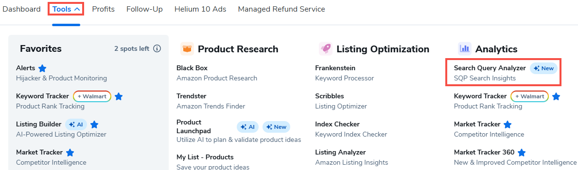 How to Use the Search Query Analyzer – Helium 10