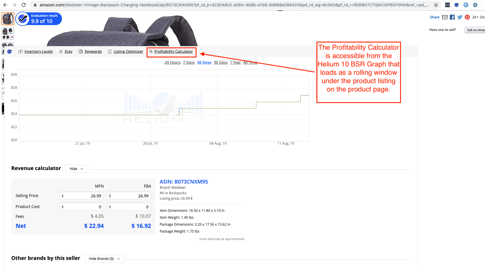 Tutorial: How Do I Access and Navigate Helium 10's Profitability ...