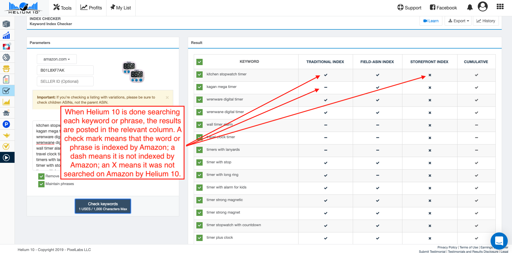 How to Use Index Checker to ID Which Words Amazon Indexes for a Product ...